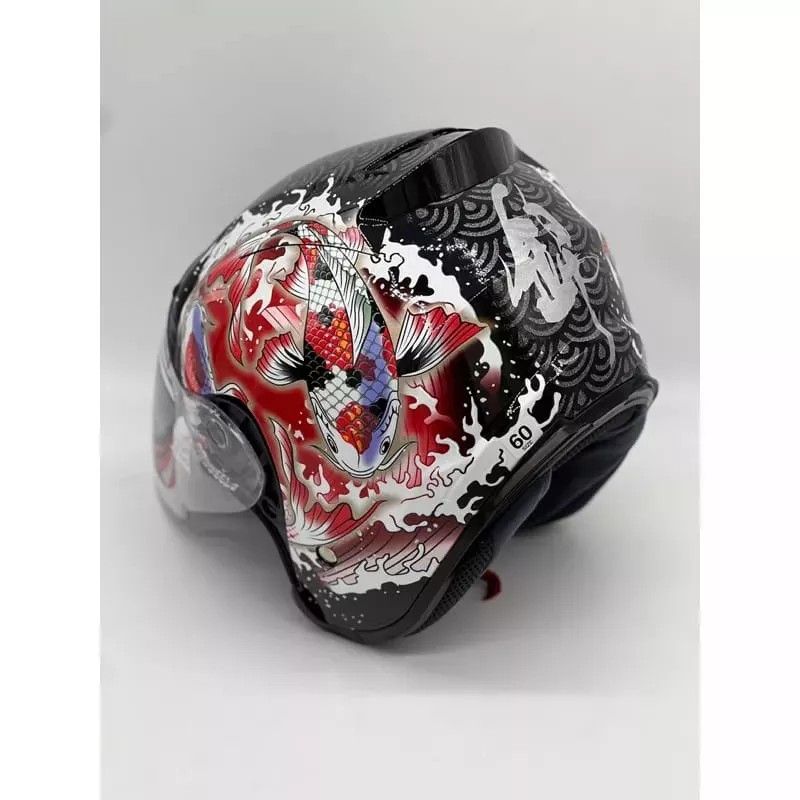 100% ORI+SIRIM} ARC XR KOI IKAN HELMET JAPAN DESIGN RITZ, Motorcycles ...