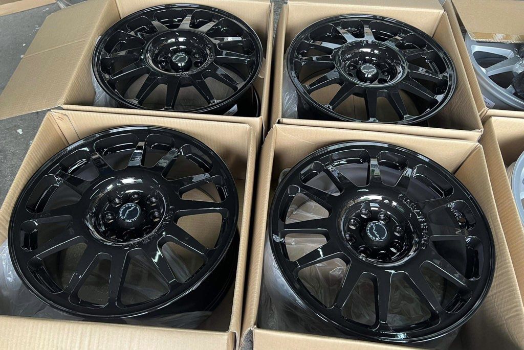 17” Overland Renegade Black Mags 4Holes pcd 100-114 Brandnew, Car Parts ...