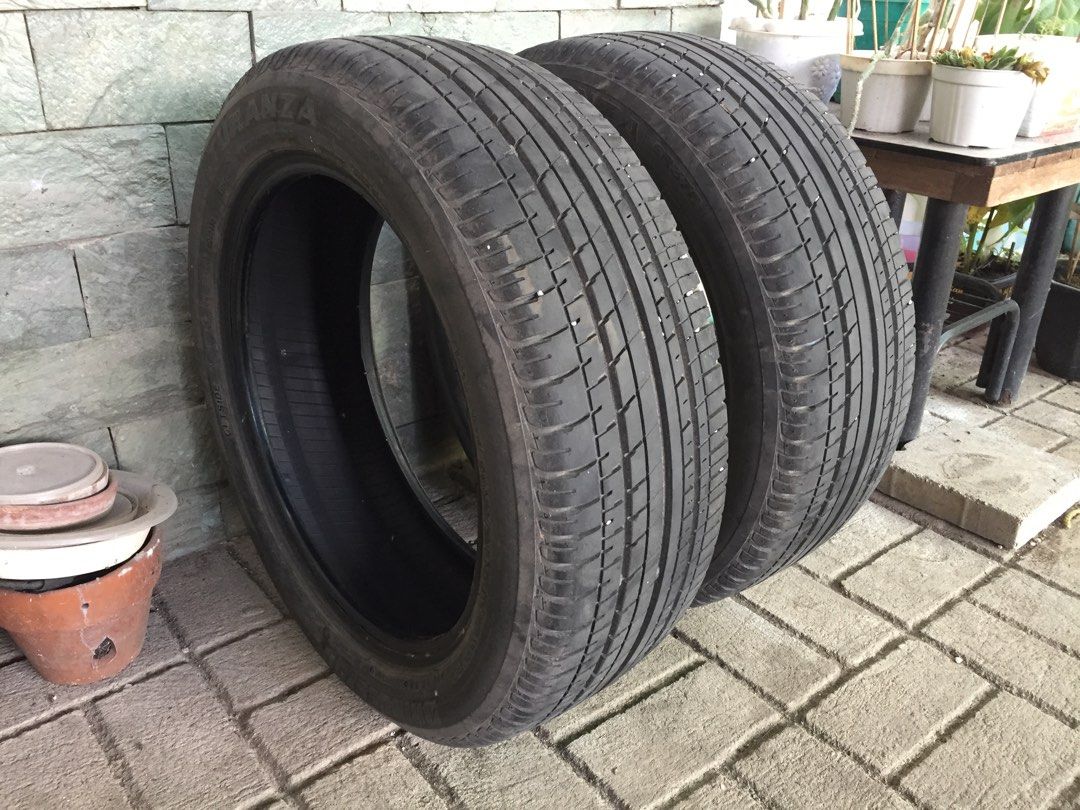 Set of 2 185-55-R16 Bridgestone Turanza Tires, Car Parts & Accessories ...
