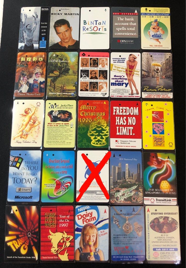 250 SMRT TransitLink Card at $1 Per Card, Hobbies & Toys, Memorabilia ...