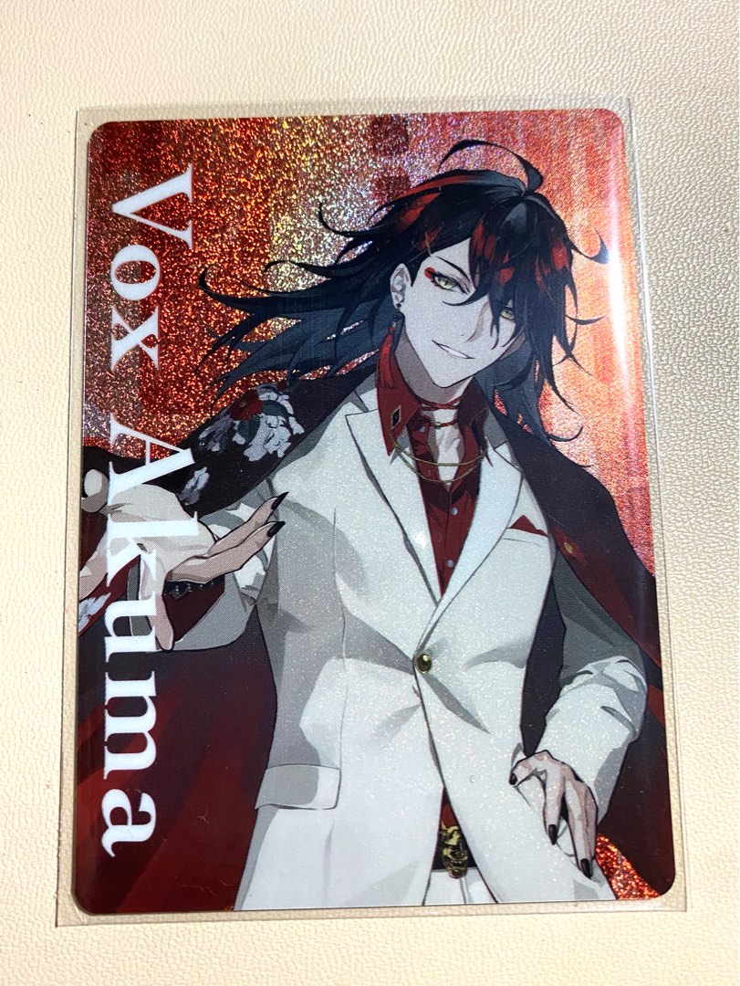 全新 日版 nijisanji en 彩虹社 vtuber luxiem vox Akuma AGF2022 特典 閃卡 正比 goods 襟章 吧唧 丁品 周邊週邊, 興趣及遊戲, 玩具 ...