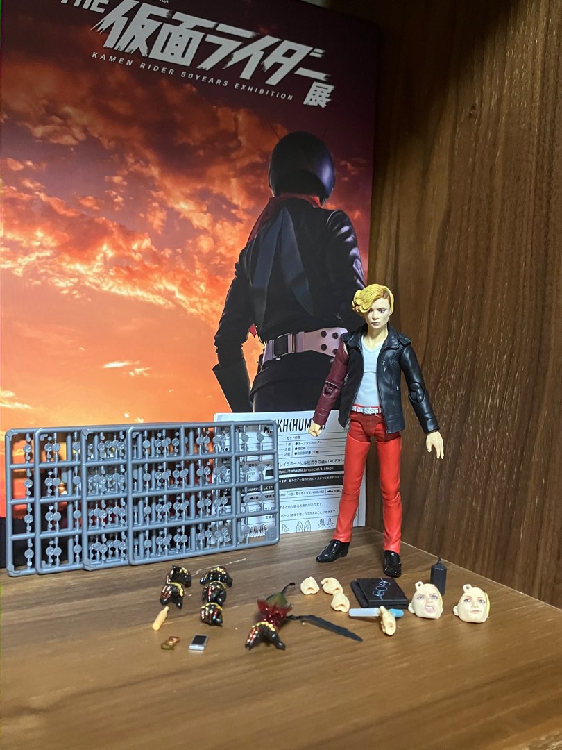 冇盒 二手 SHF s.h.figuarts Ankh Human 真骨雕 Ankh 人連手 Kamen Rider OOO 幪面超人, 興趣 ...