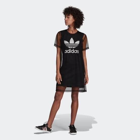 Adidas net dress, Women's Fashion, Activewear on Carousell