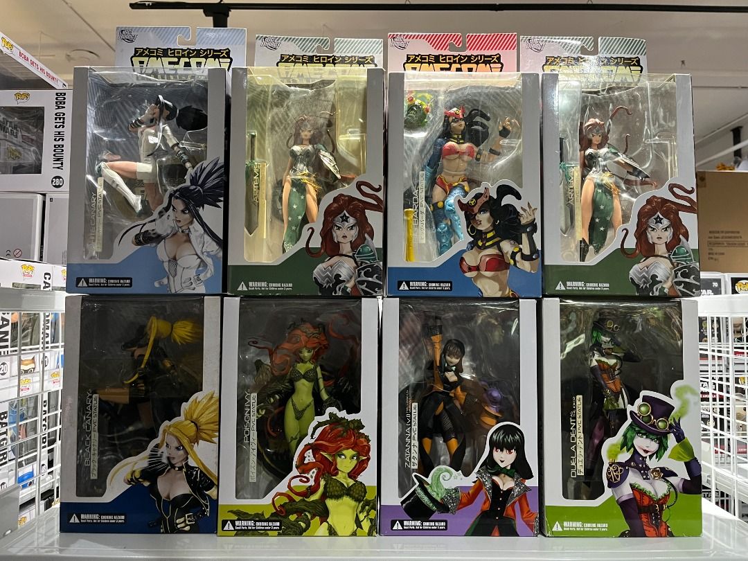 AME-COMI figures statues for sale wonder woman donna troy supergirl ...