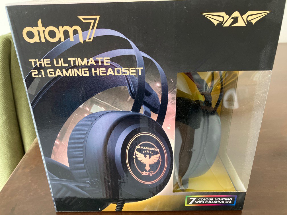 Armaggeddon Atom 7 gaming headphones, Audio, Headphones & Headsets on ...