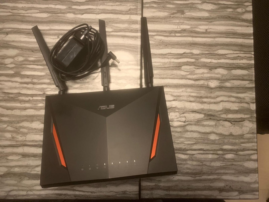 ASUS Wireless AC2900 RT-AC86U Dual Band Router, 電腦＆科技, 電腦周邊及配件, Wifi及上網 ...