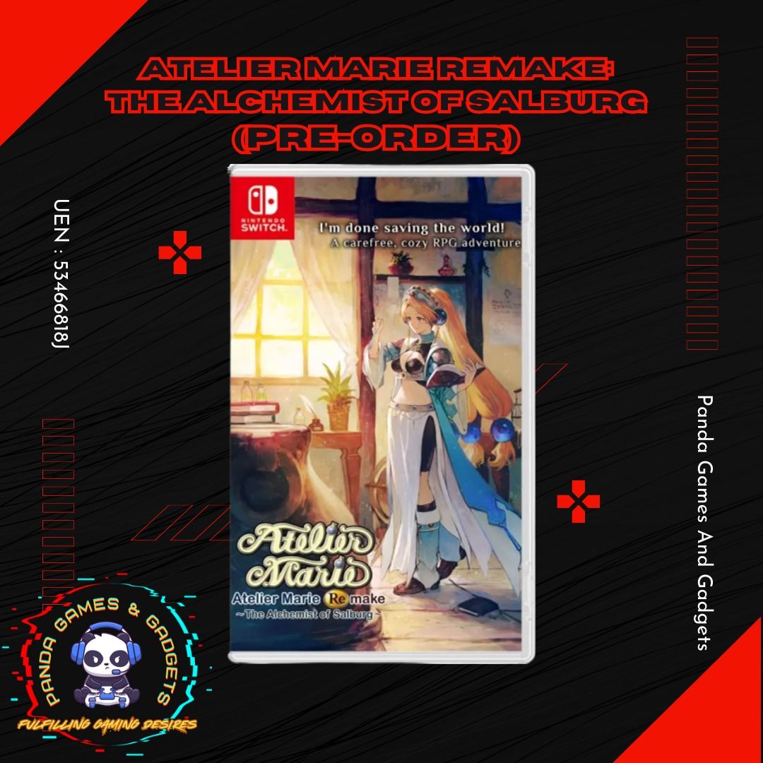 Atelier Marie Remake: The Alchemist of Salburg (STANDARD/PREMIUM/COLLECTOR) [PRE-ORDER], Video ...