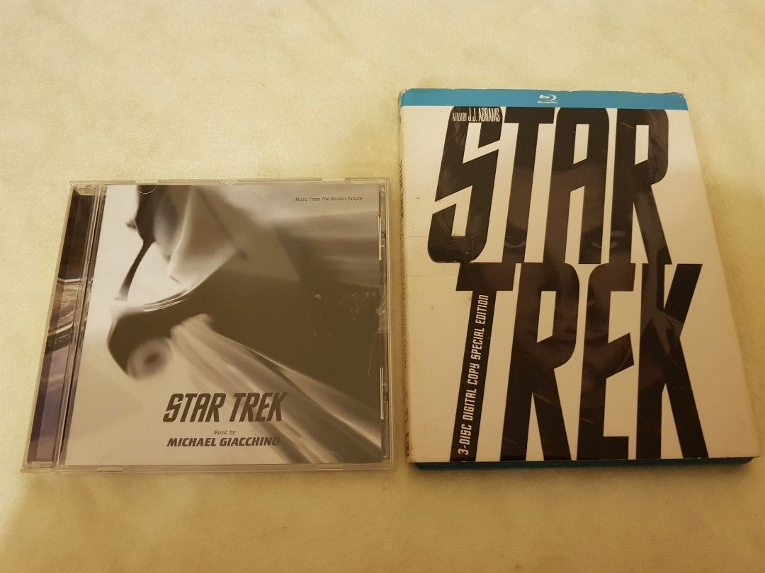 Audiophile Star Trek 2009 Soundtrack CD & 3-Disc Special Edition Blu ...