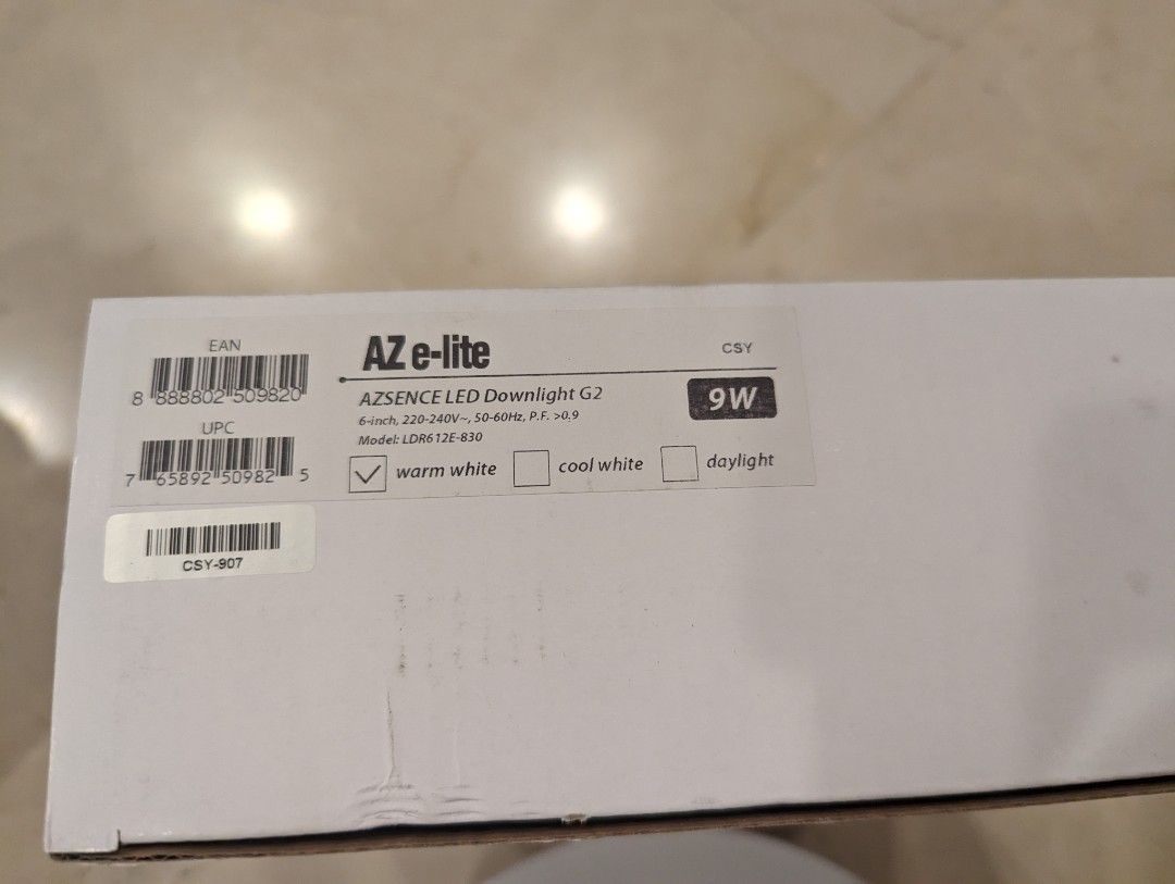 AZ e-lite AZSENCE LED downlight G2, Furniture & Home Living, Lighting ...