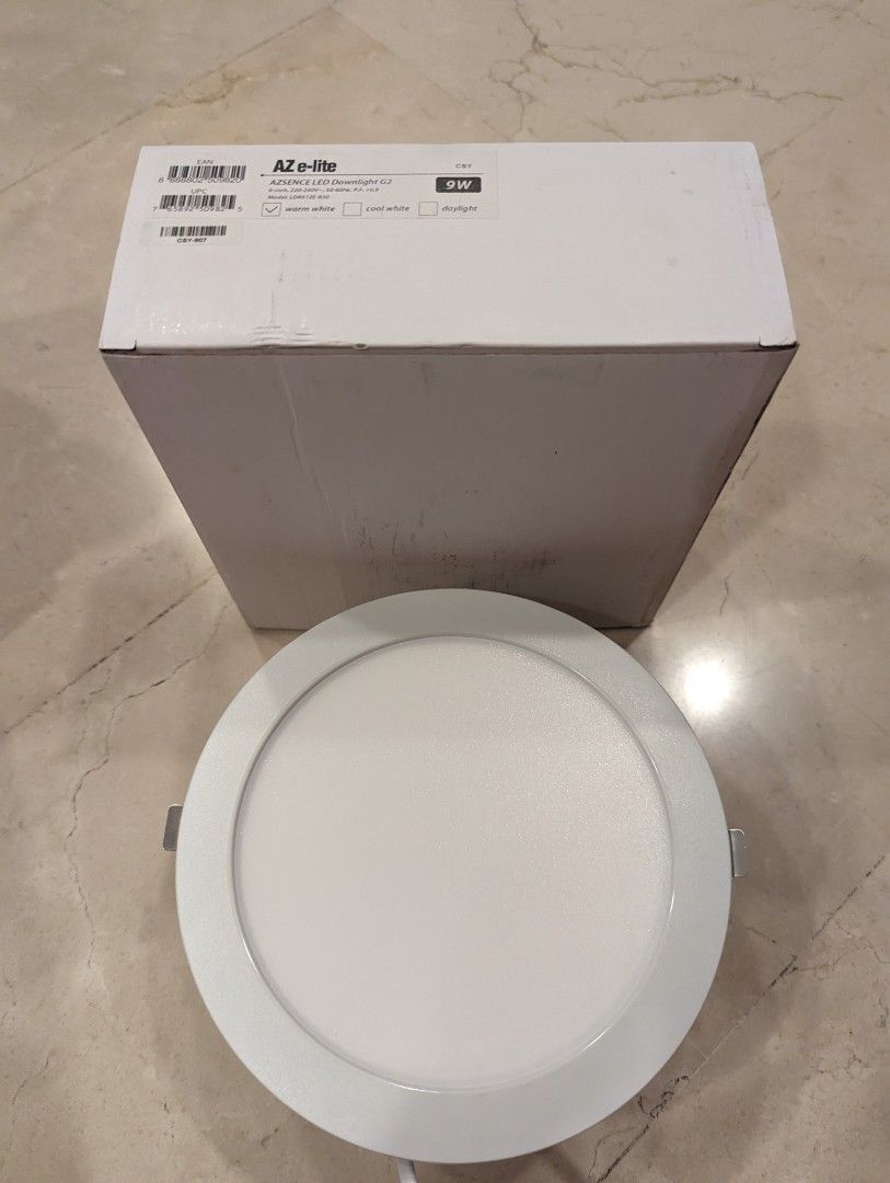 AZ e-lite AZSENCE LED downlight G2, Furniture & Home Living, Lighting & Fans, Lighting on Carousell