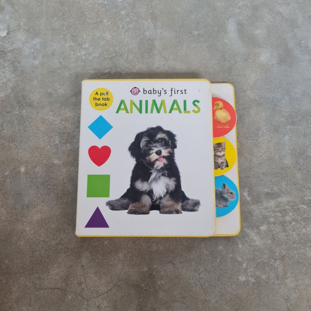 Baby First Animal's Book, Buku & Alat Tulis, Buku Anak-Anak di Carousell