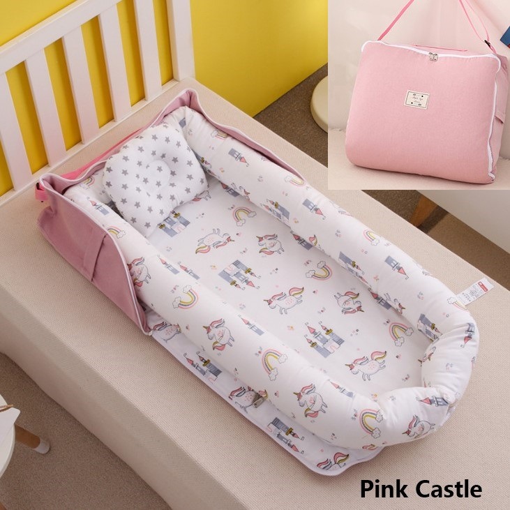 Baby Foldable Separated Bed Baby Cot Newborn Sleeper Sleep By Your Side ...