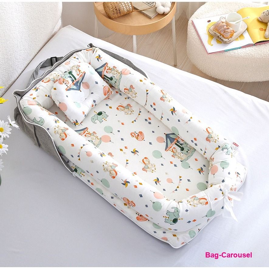 Baby Foldable Separated Bed Baby Cot Newborn Sleeper Sleep By Your Side ...