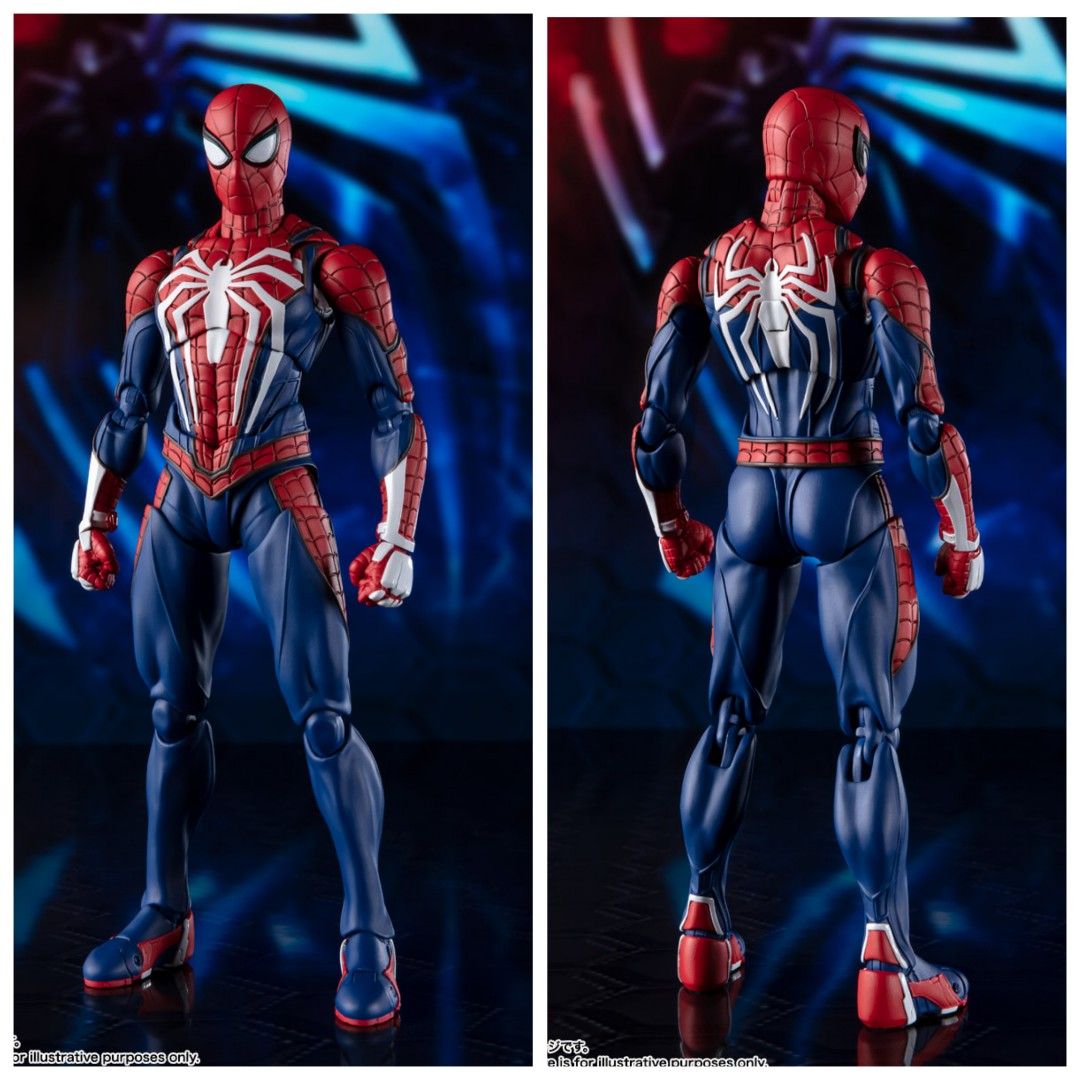 Bandai S.H.Figuarts Spider-Man Advance Suit From Video Game Marvel's ...