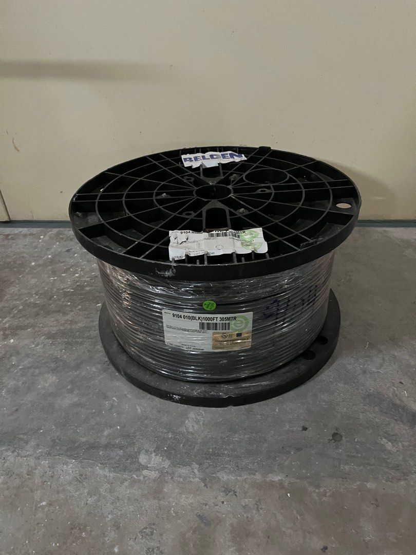 Belden 9104 Coaxial Cable 305m, Audio, Other Audio Equipment on Carousell