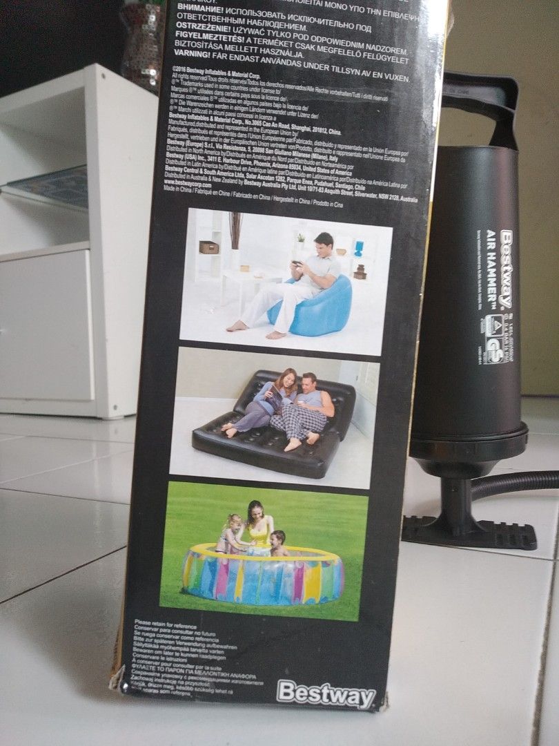 Bestway Air Hammer inflation pump, Sports Equipment, Other Sports ...