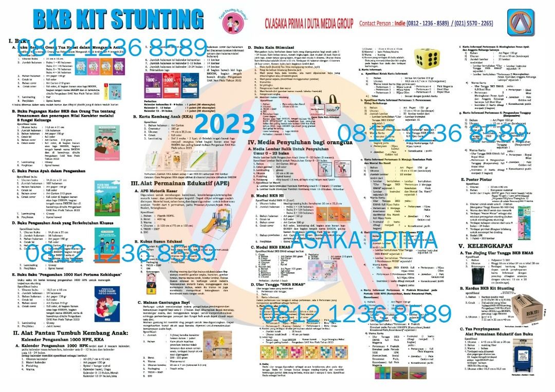 bkb kit stunting 2023 - BKB Stunting Kit DAK BKKBN 2023 Harga Murah ...