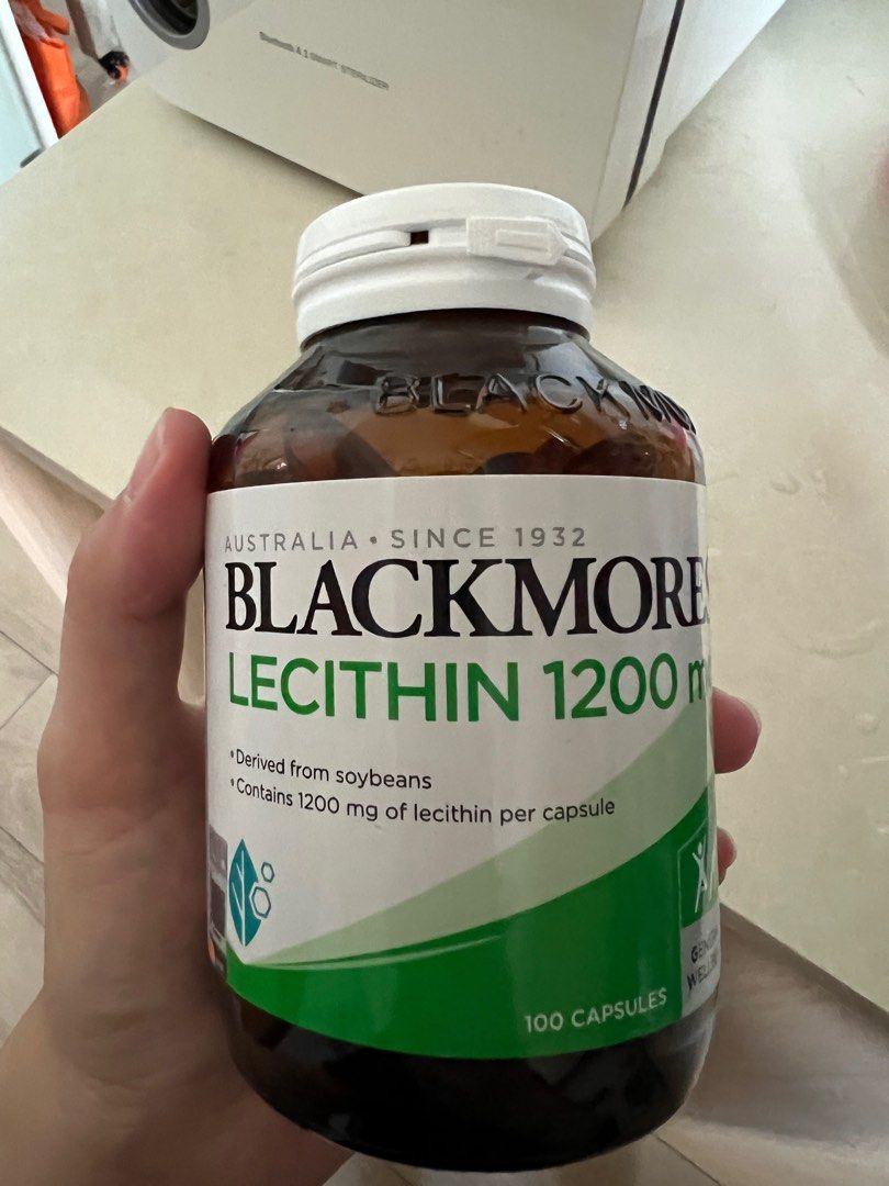Blackmores Lecithin 1200, Health & Nutrition, Health Supplements, Vitamins & Supplements on ...