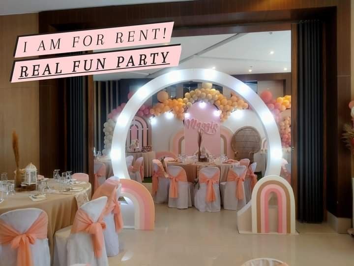 Venue Setup Backdrop Butterflies, Flowers & Boho Themed Backdrop ...