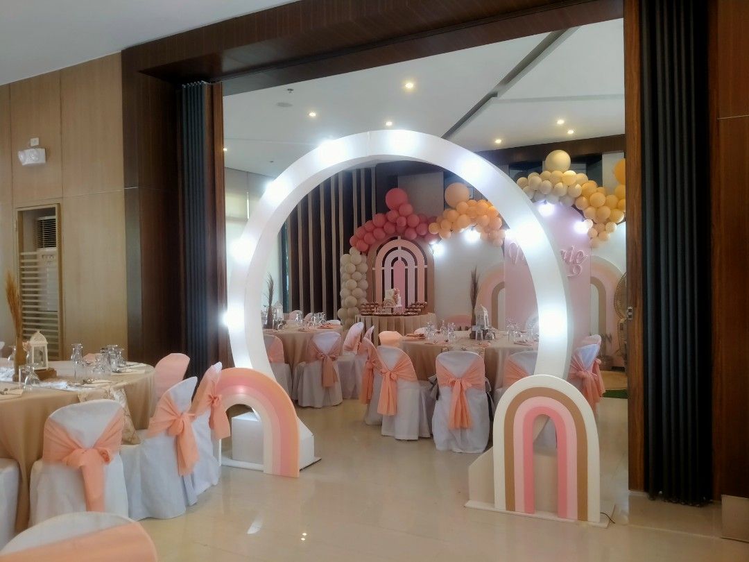 Venue Setup Backdrop Butterflies, Flowers & Boho Themed Backdrop ...