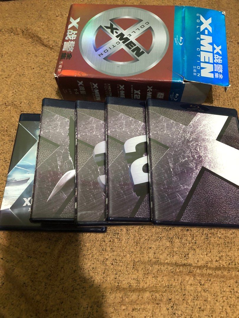 Bootleg china X-men Blu-ray box set, Hobbies & Toys, Music & Media, CDs ...