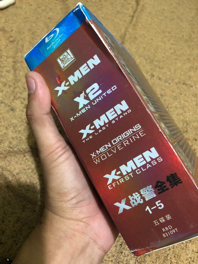 Bootleg china X-men Blu-ray box set, Hobbies & Toys, Music & Media, CDs ...