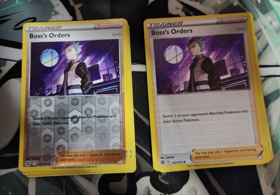 Boss's Orders - Cyrus (Pokemon tcg playables), Hobbies & Toys, Toys ...