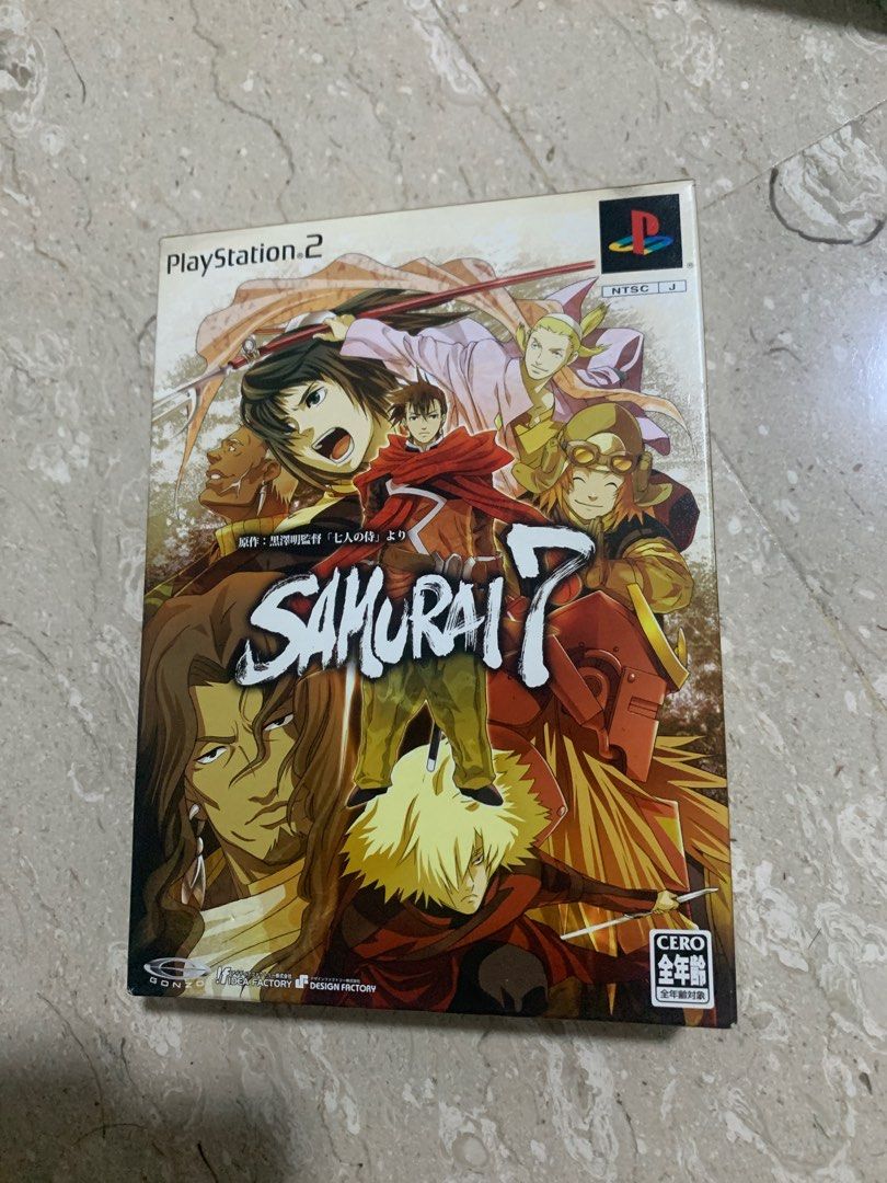 Brand New Rare & Retro PS2 Samurai 7 Limited Edition Box Set, Video ...