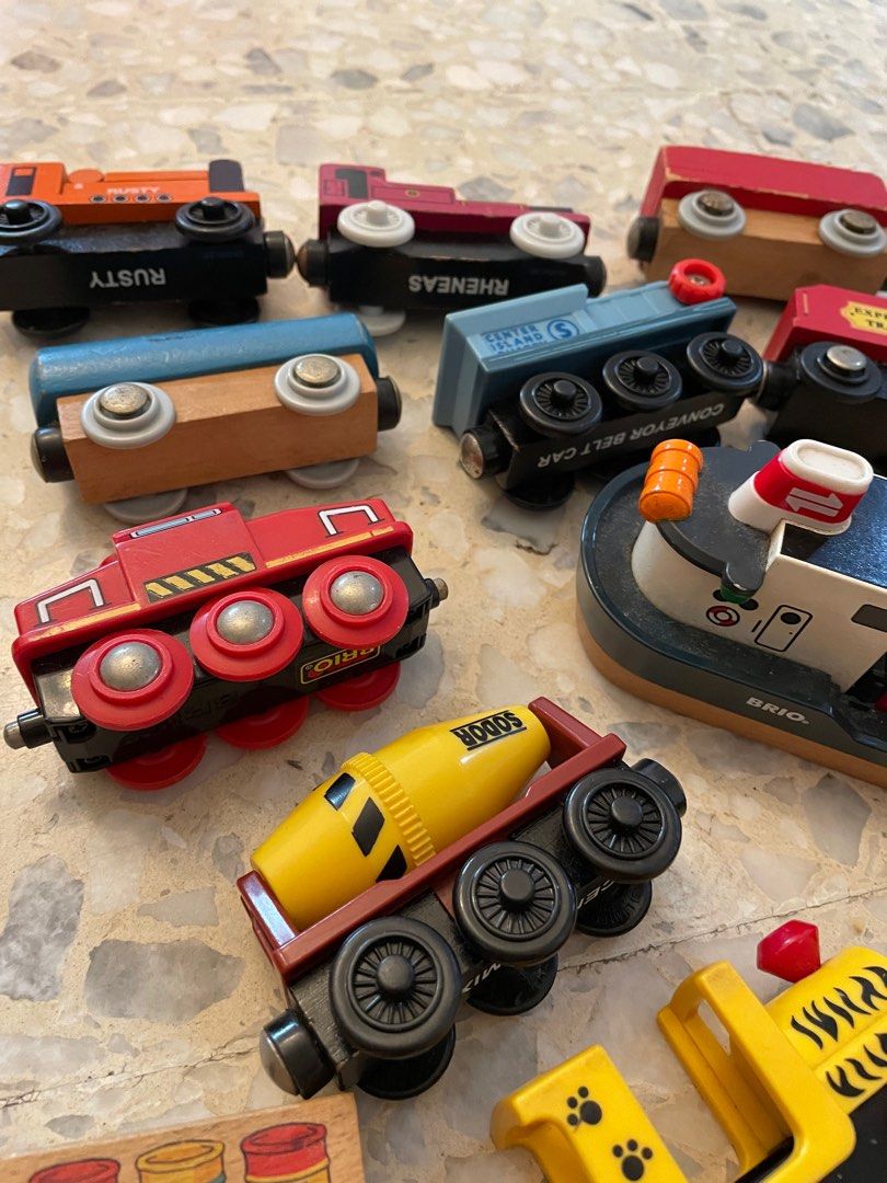Brio & Thomas Train Wooden Train Set, Hobbies & Toys, Toys & Games on ...