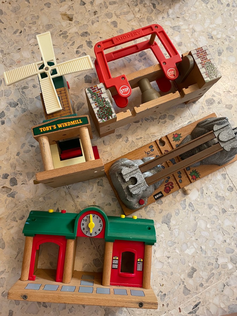 Brio & Thomas Train Wooden Train Set, Hobbies & Toys, Toys & Games on ...