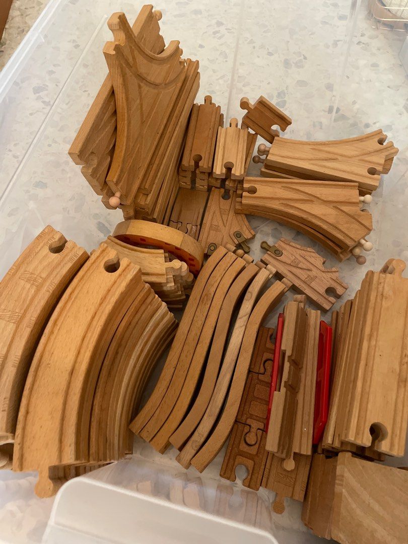 Brio & Thomas Train Wooden Train Set, Hobbies & Toys, Toys & Games on ...