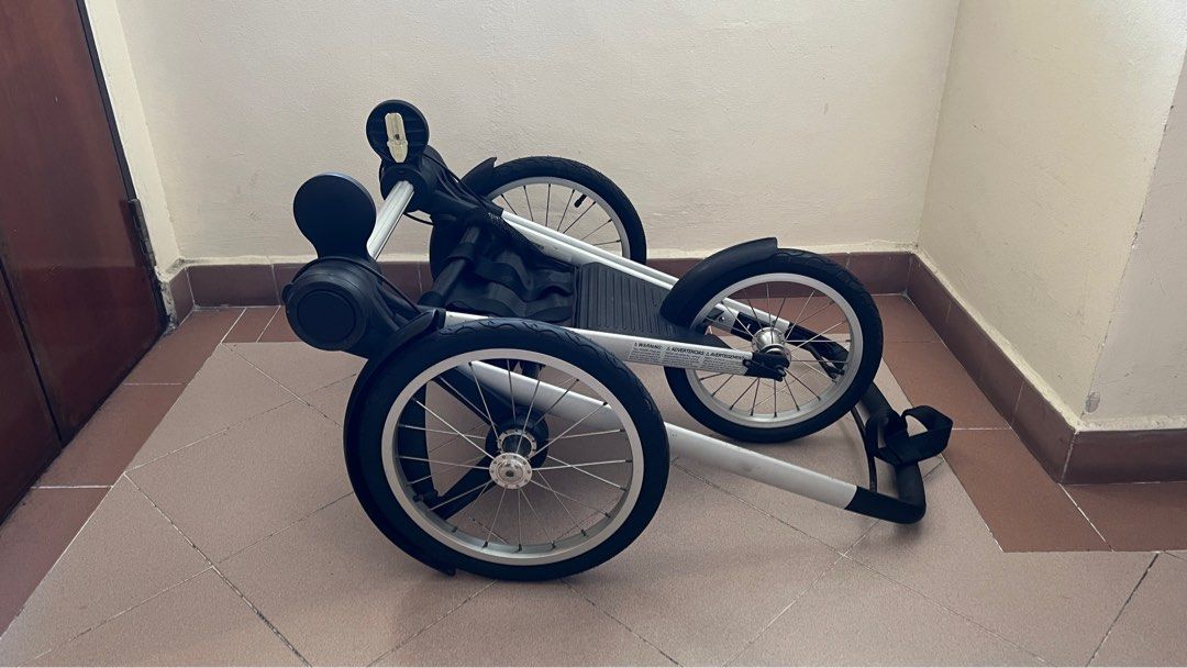 Bugaboo Runner Frame Chassis Jogging Stroller (without seat), Babies ...