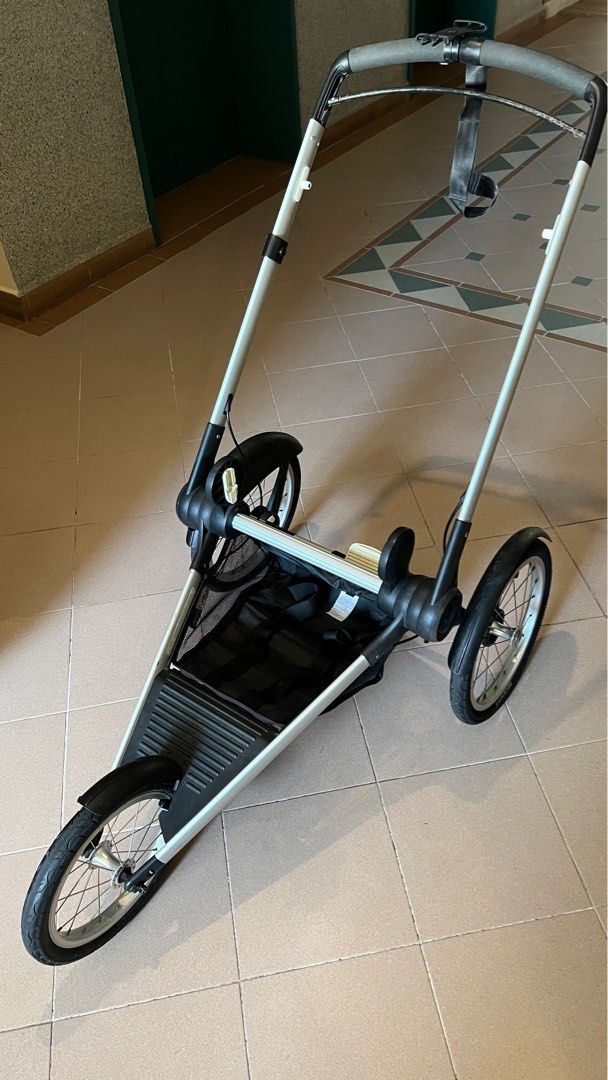 Bugaboo Runner Frame Chassis Jogging Stroller (without seat), Babies ...