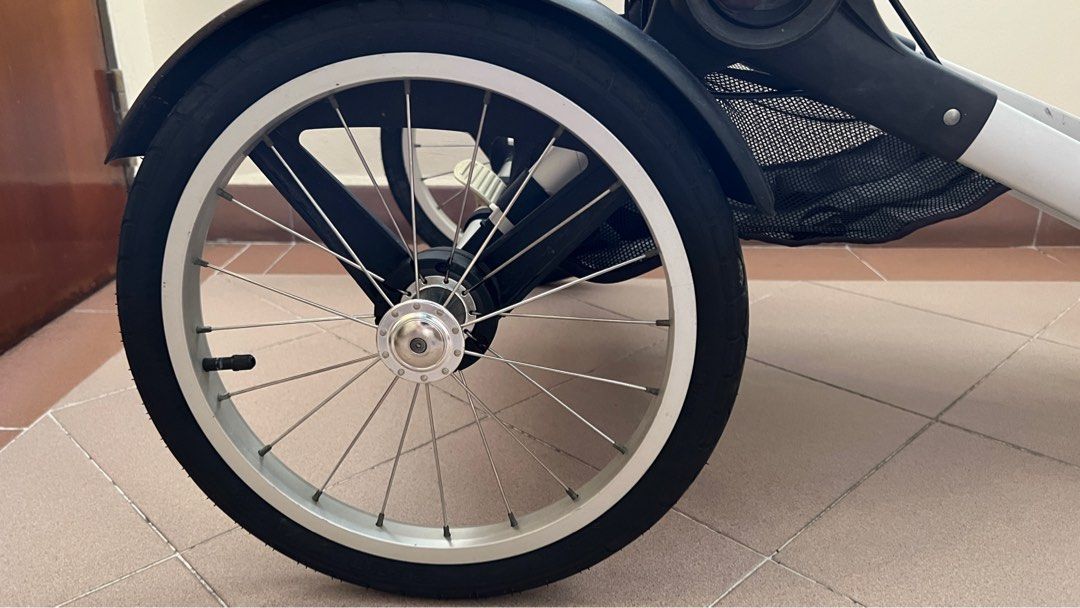 Bugaboo Runner Frame Chassis Jogging Stroller (without seat), Babies ...