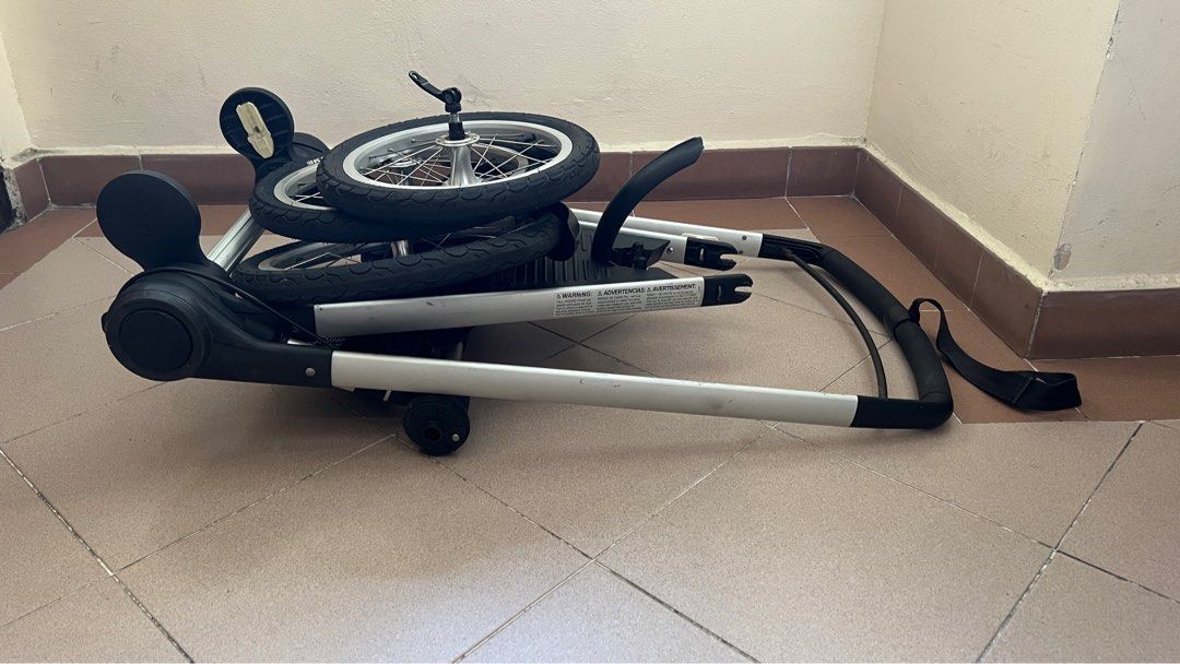 Bugaboo Runner Frame Chassis Jogging Stroller (without seat), Babies ...