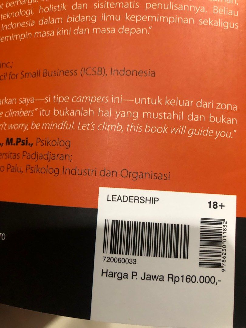 Buku Leadership, Buku & Alat Tulis, Buku Pelajaran di Carousell