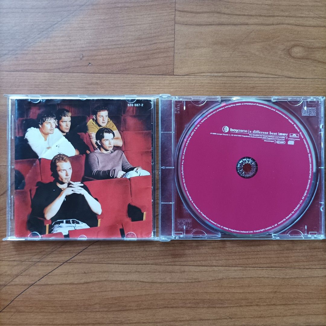 CD Boyzone A Different Beat Limited Edition Polygram Indonesia Words ...