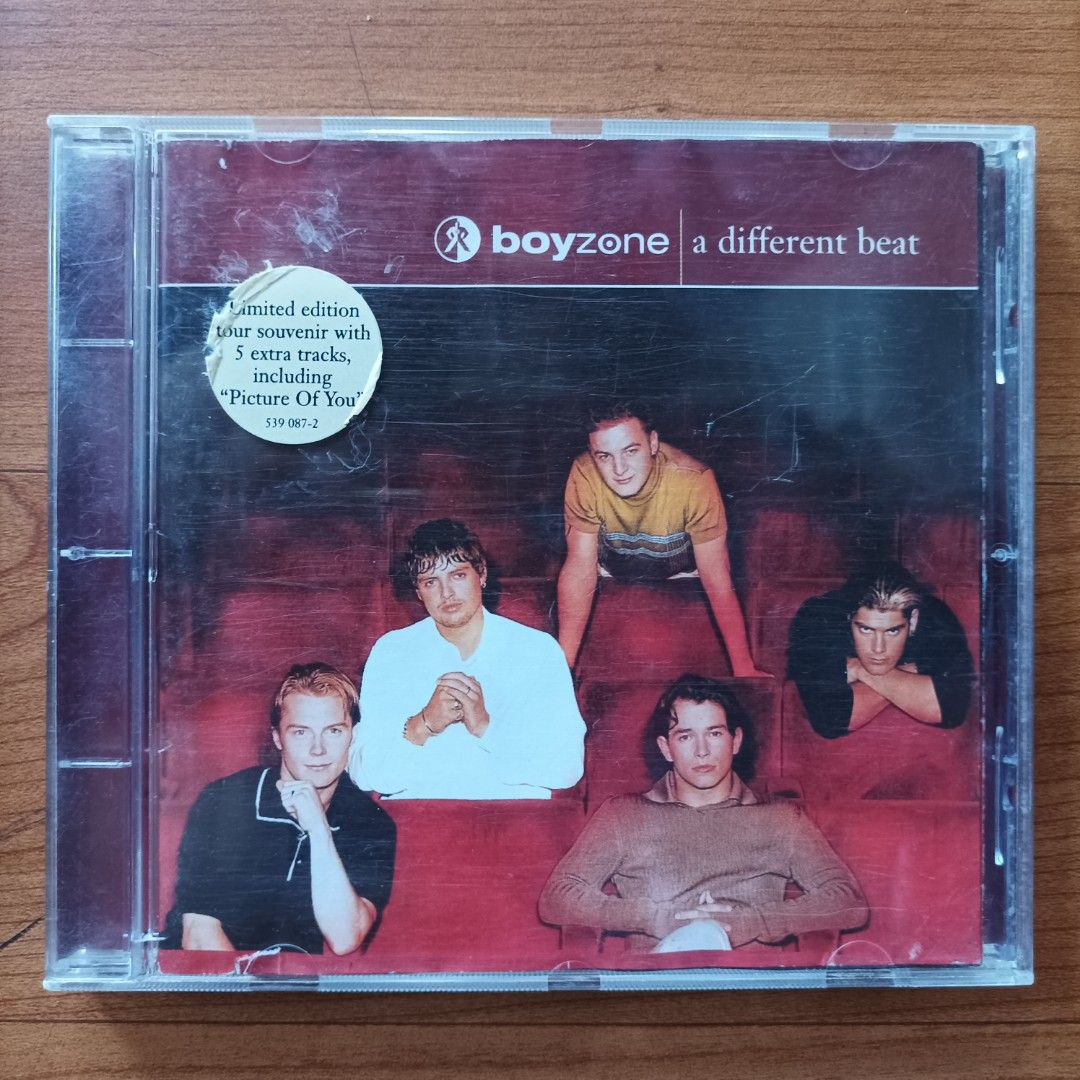 CD Boyzone A Different Beat Limited Edition Polygram Indonesia Words ...