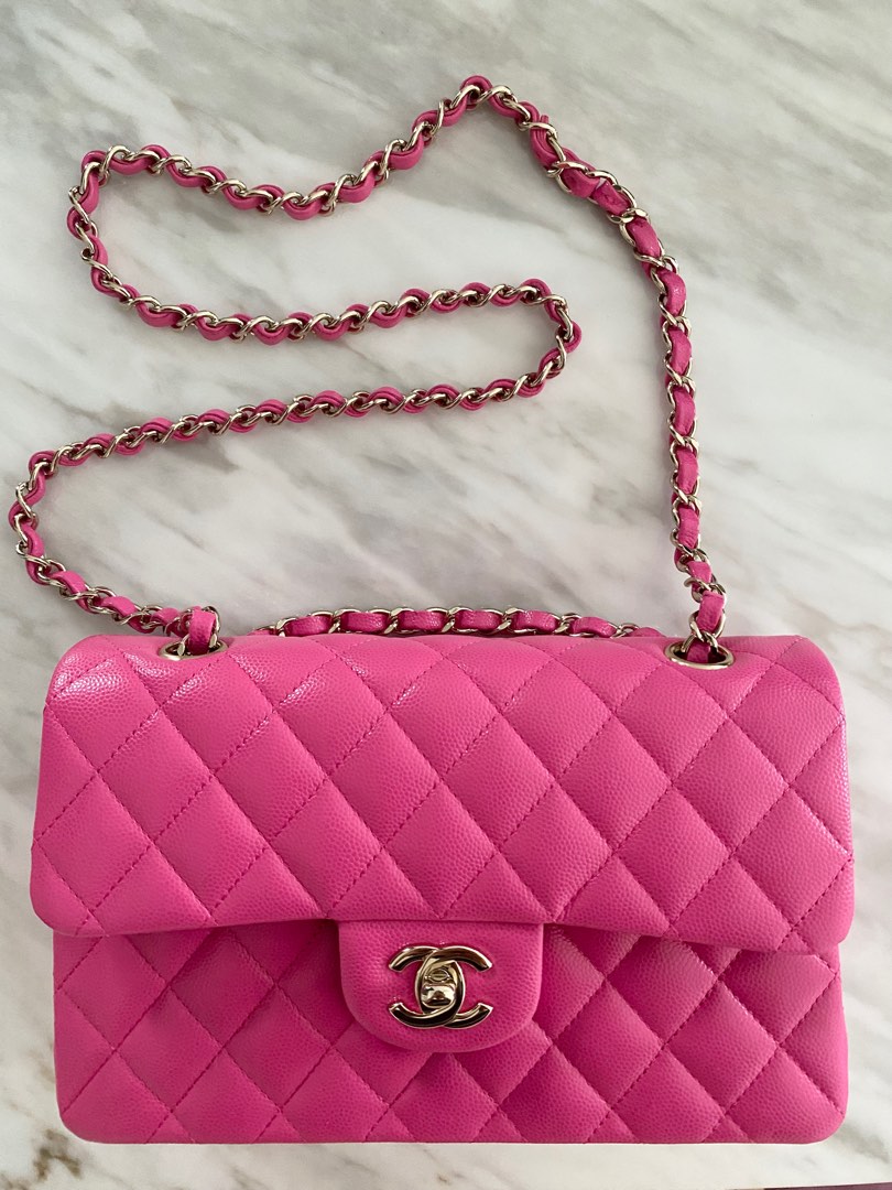 Chanel small CF, 名牌, 手袋及銀包 - Carousell