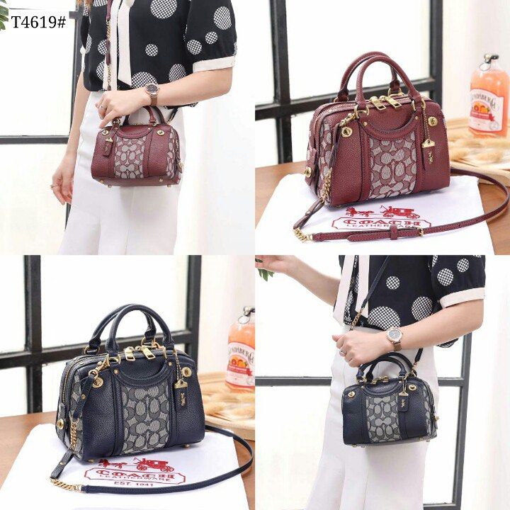 Coach Lark Bag 19 in Signature Jacquard, Women's Fashion, Bags ...