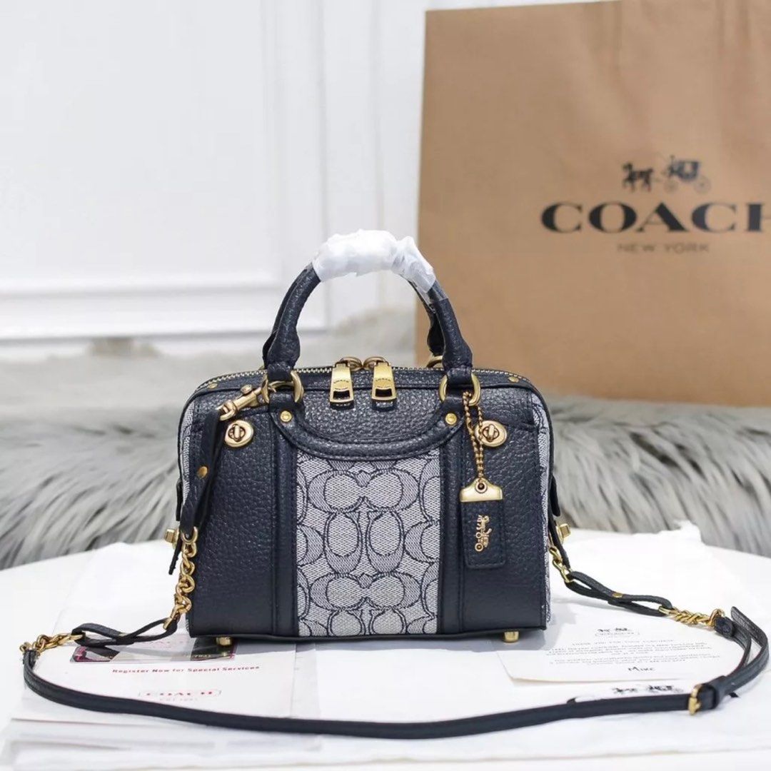 Coach Lark Bag 19 in Signature Jacquard, Women's Fashion, Bags ...