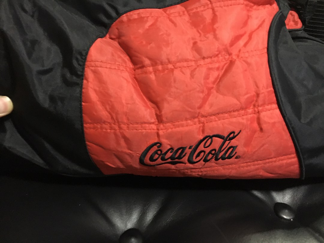 Coca Cola duffel gym bag on Carousell