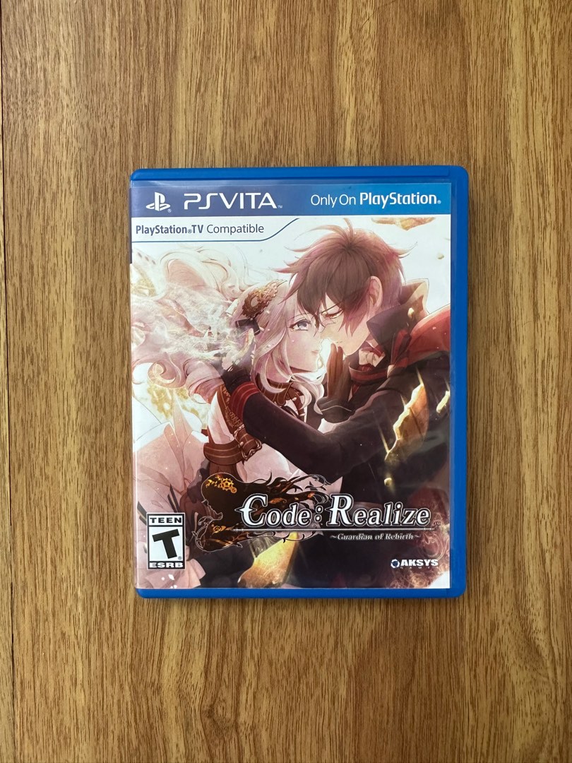 Code Realize Guardian of Rebirth PS Vita Game, Video Gaming, Video Games, PlayStation on Carousell