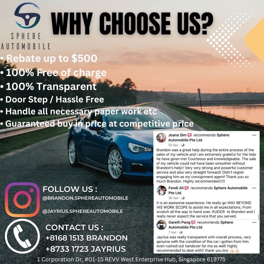 consign your car with us @ Sphere Auto, Cars, Used Cars on Carousell
