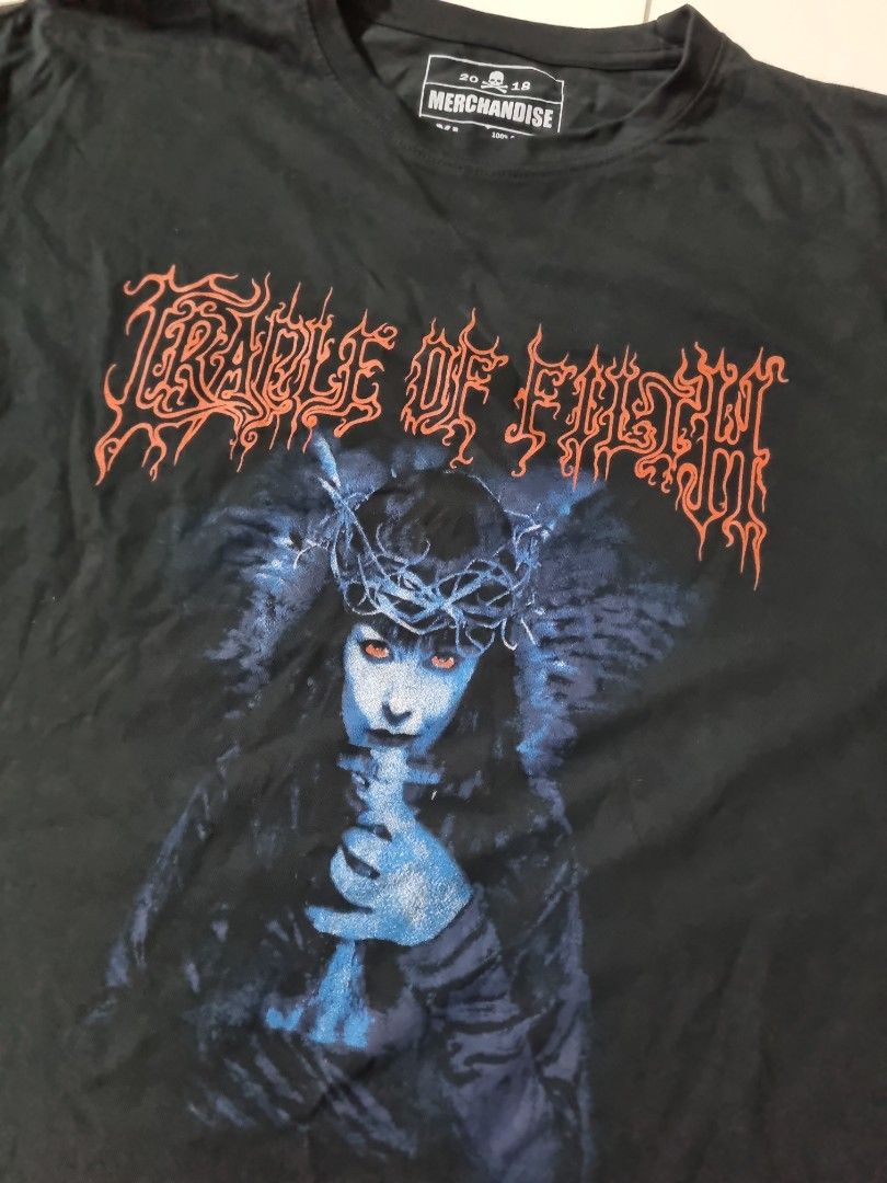 Cradle of filth limited edition rare original , Men's Fashion, Tops ...