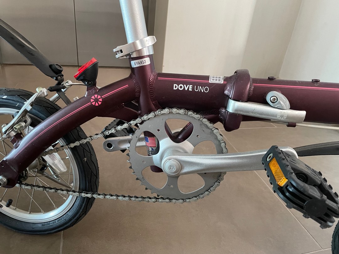 Dahon Dove 14 inch Foldable Bike, Sports Equipment, Bicycles & Parts ...