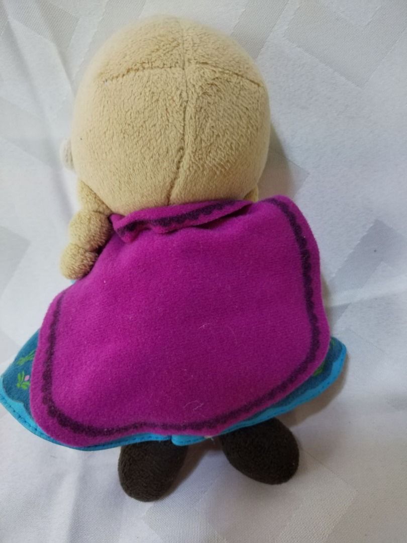 Disney Princess Ana T-arts Plush Toy 7.5", Hobbies & Toys, Toys & Games ...