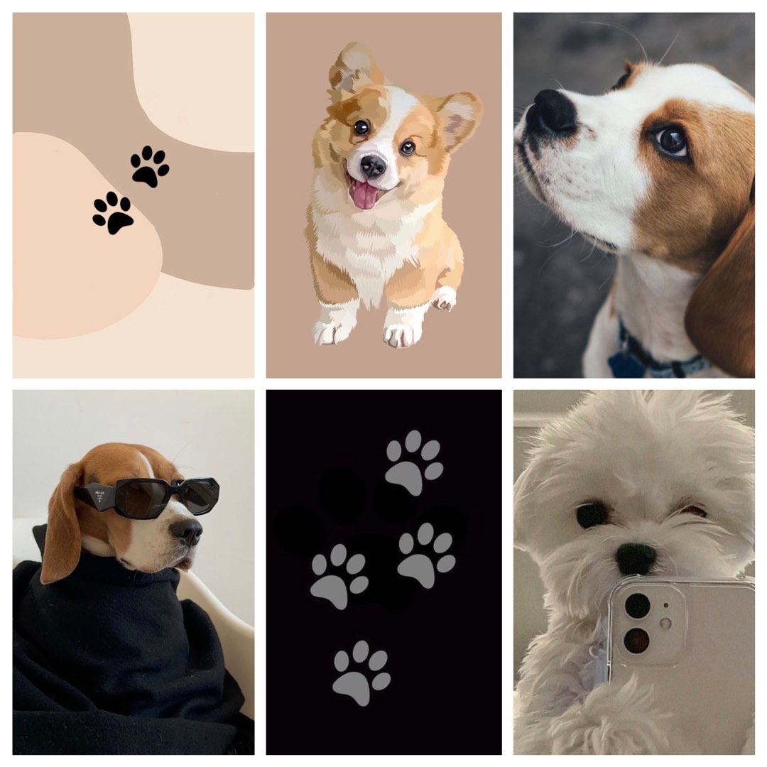 DOGGY EZ-LINK CARD STICKERS CUSTOMISE / CUSTOMISE DOG STICKERS, Hobbies ...