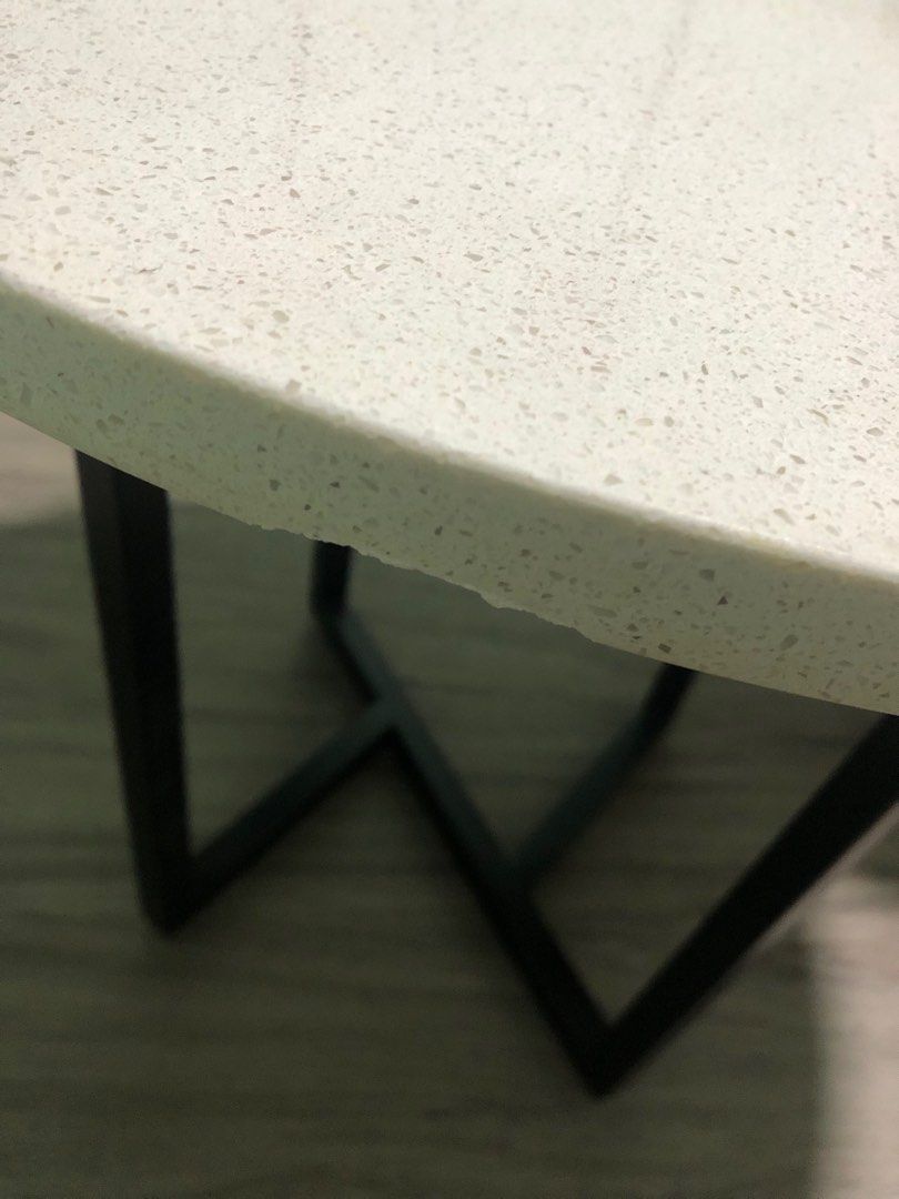 Dutch Quartz Top Coffee Table (Celini), Furniture & Home Living ...