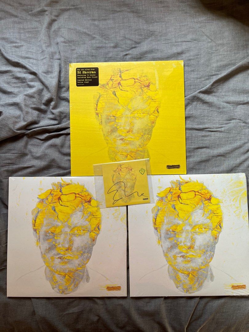 (Only 2 sets available) Ed Sheeran Subtract Vinyl Bundle (Includes ...